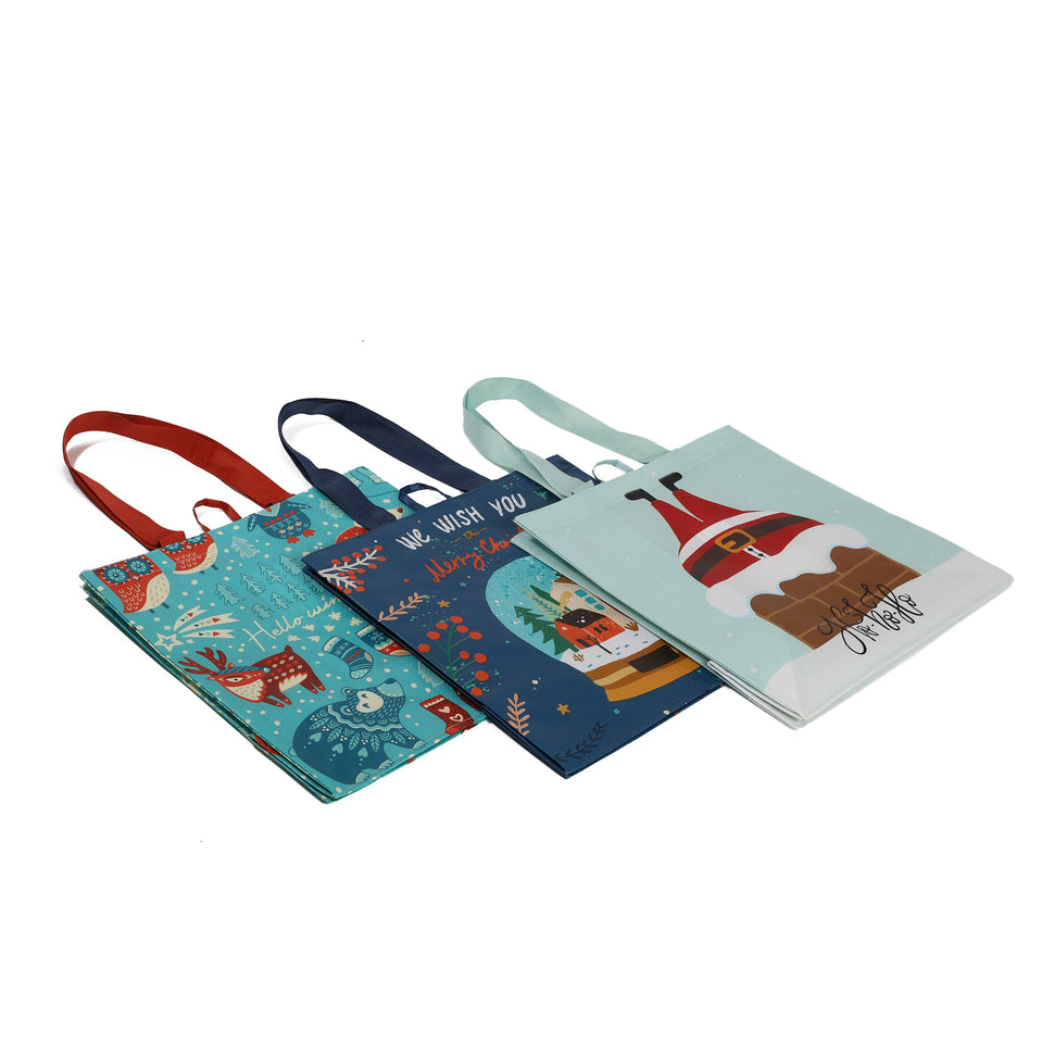Everyday Medium Tote in Winter Wishes – Earthwise Reusable Bags